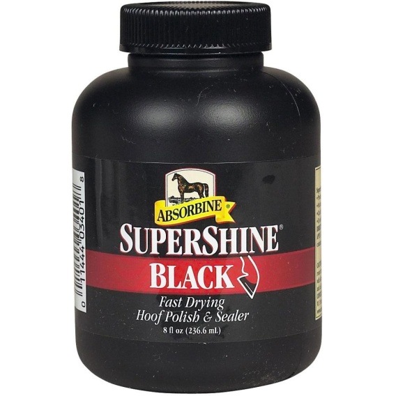 Lakier do kopyt czarny Absorbine SuperShine Hoof Polish & Sealer 237 ml ...